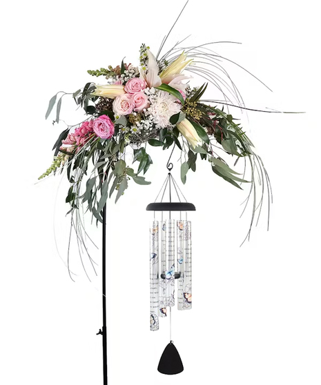 Cardinals Appear Wind Chime Neubauer's Flowers